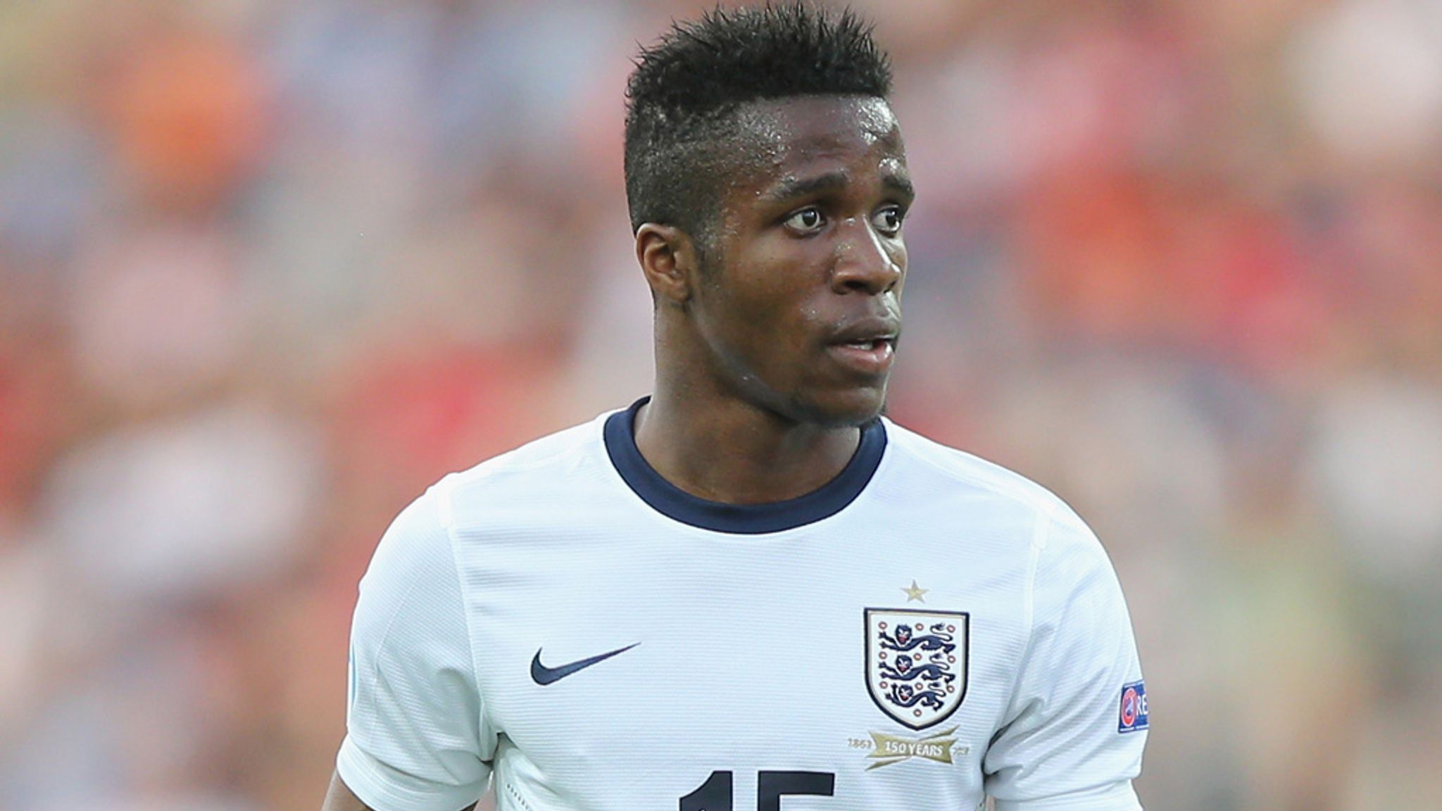 Wilfried Zaha feels new-look England Under-21 squad is in good shape ...