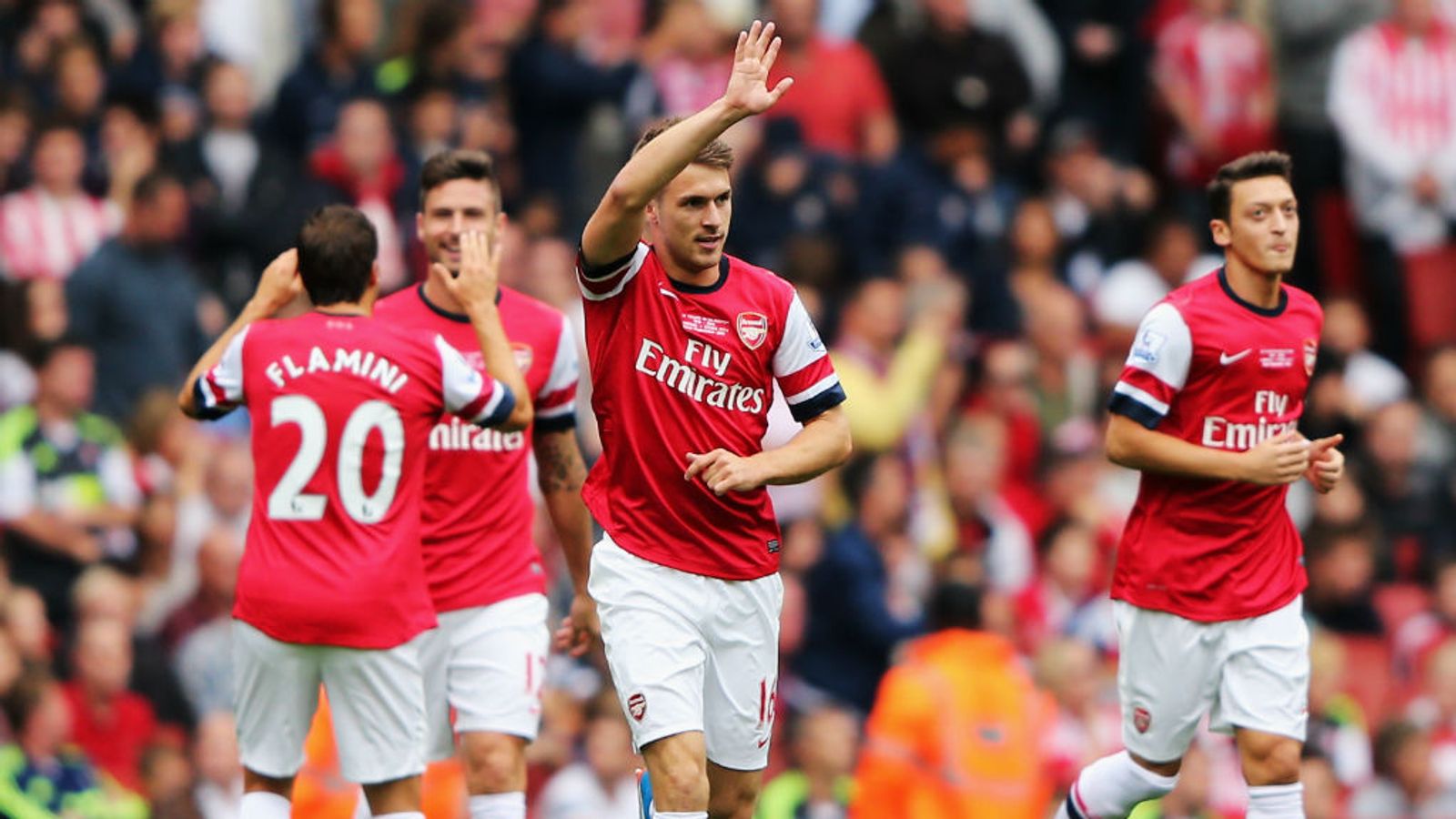 Premier League: Arsenal make it four wins in a row as they see off ...