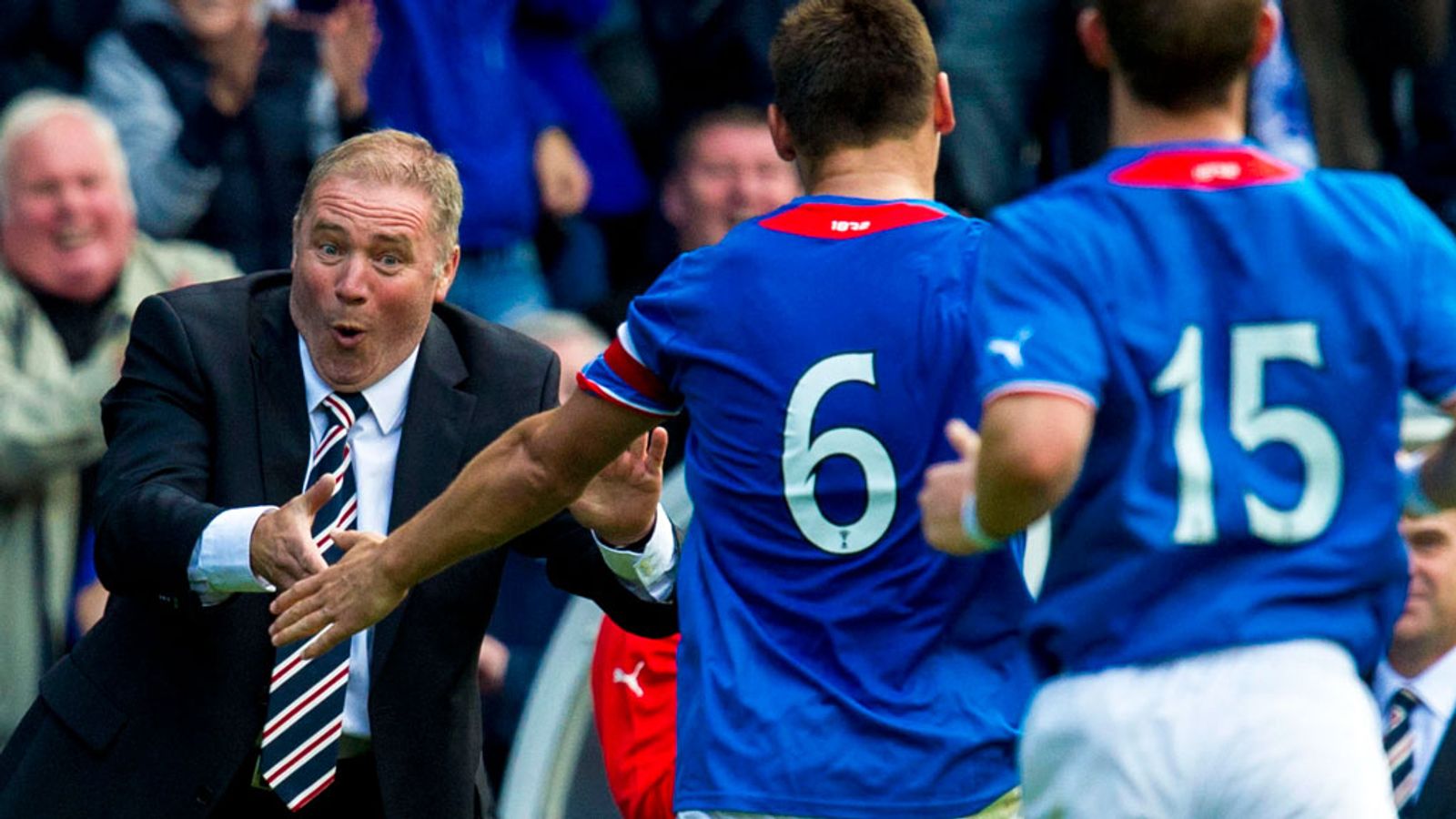 Scottish League One: Ally McCoist says Rangers were fortunate to beat ...