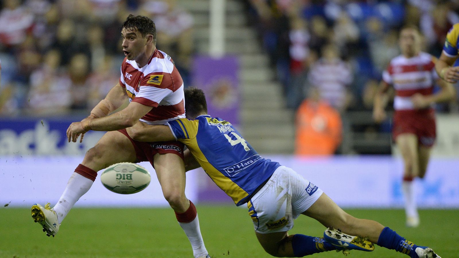Super League play-offs: Wigan Warriors' Matty Smith relishing tackling ...