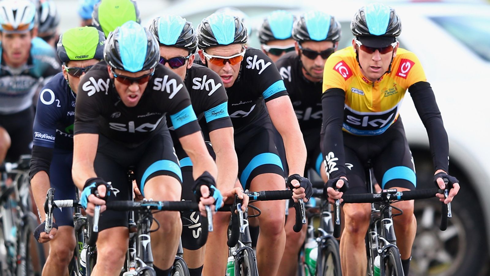 Team Sky defend British One-Two | Cycling News | Sky Sports