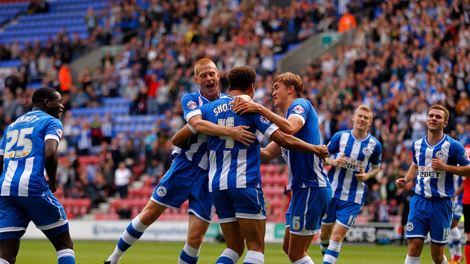 Championship: Two loanees score as Wigan beat Ipswich 2-0 at the DW ...