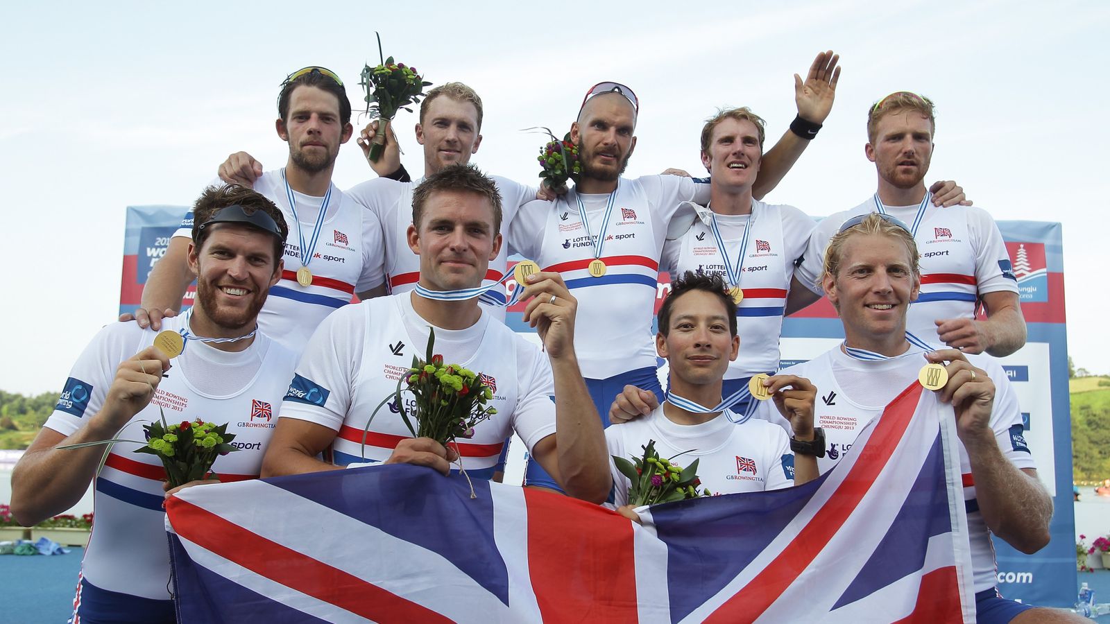 Rowing World Championships: GB men's eight win first-ever gold | News ...