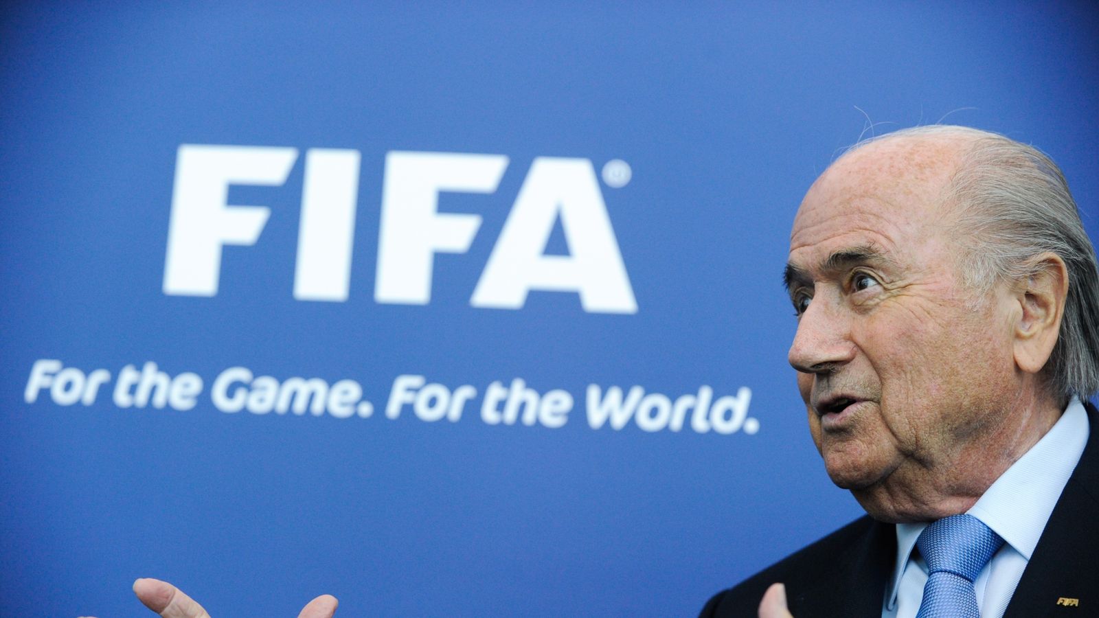 FIFA president Sepp Blatter defends himself and his organisation ...
