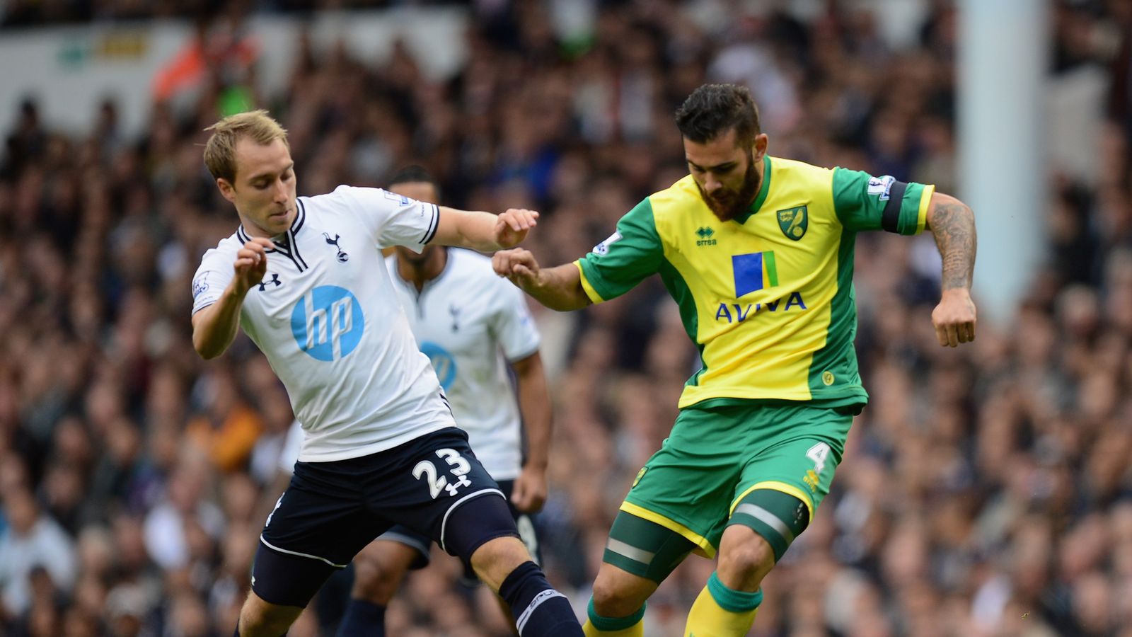 Roberto Soldado hails Tottenham team-mate Christian Eriksen after Norwich win | Football News ...