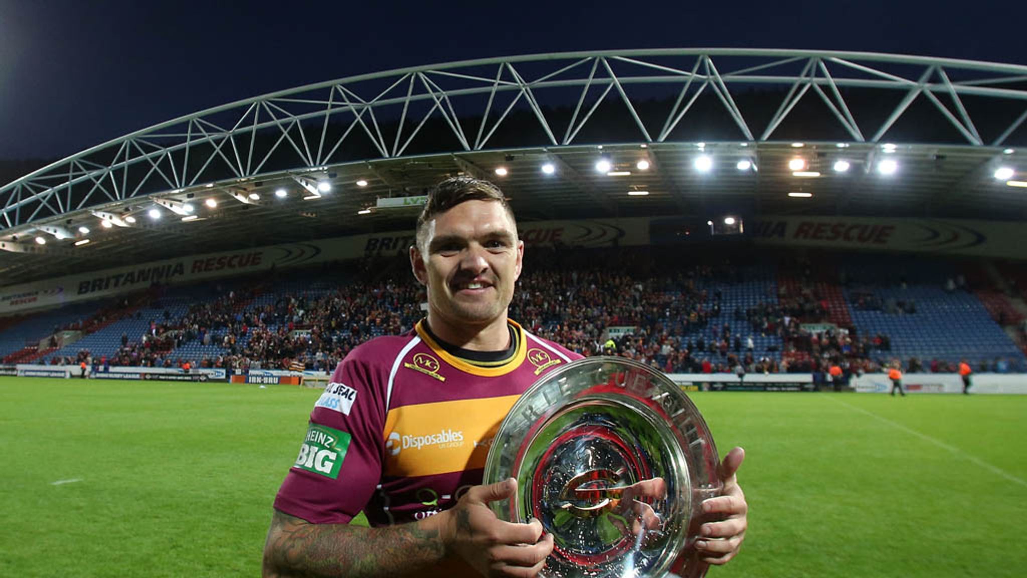 Super League: Danny Brough says he hopes Huddersfield do not finish top ...