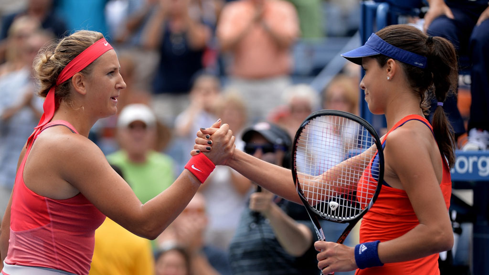 US Open: Victoria Azarenka battles past Ana Ivanovic | Tennis News ...
