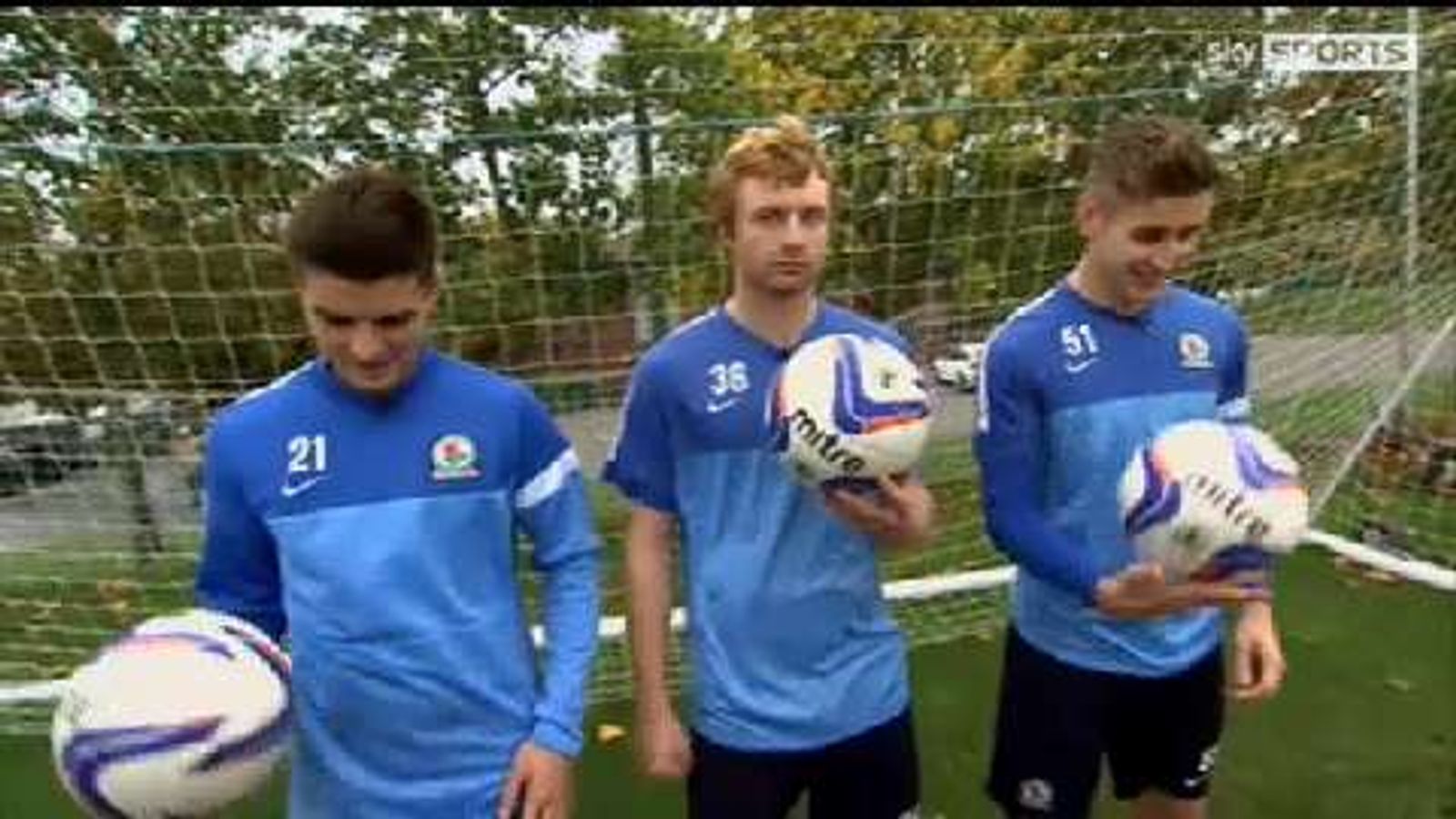 Two-Footed Corner Challenge - Blackburn | Sky Sports