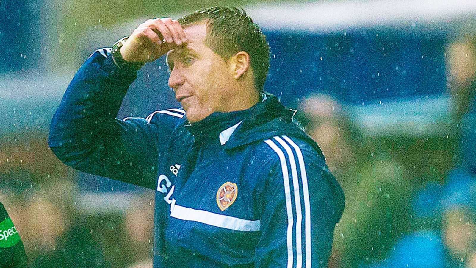 Scottish Premiership: Gary Locke is frustrated after Hearts lose at ...