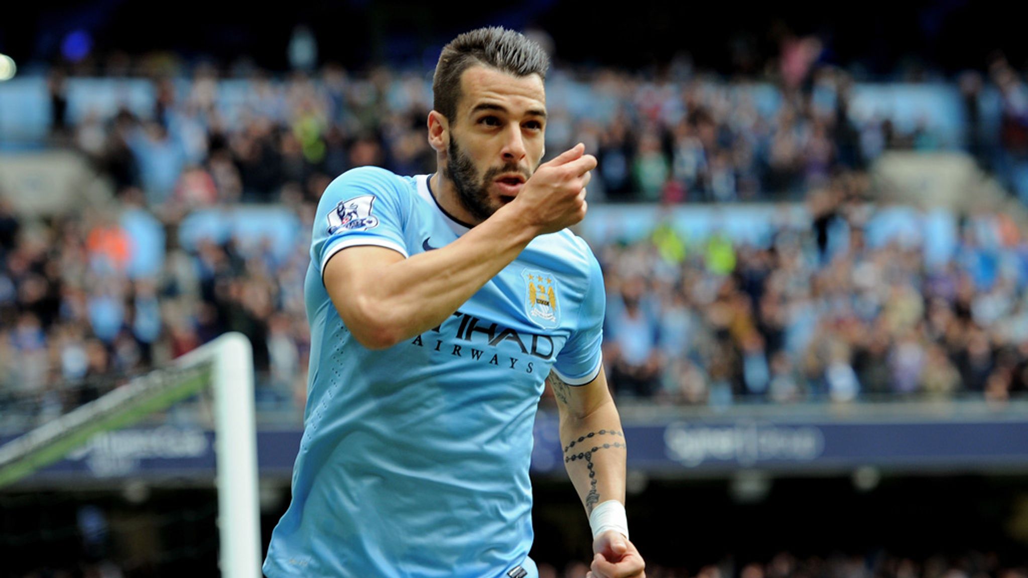 Manchester City striker Alvaro Negredo wants to lead the line for Spain ...