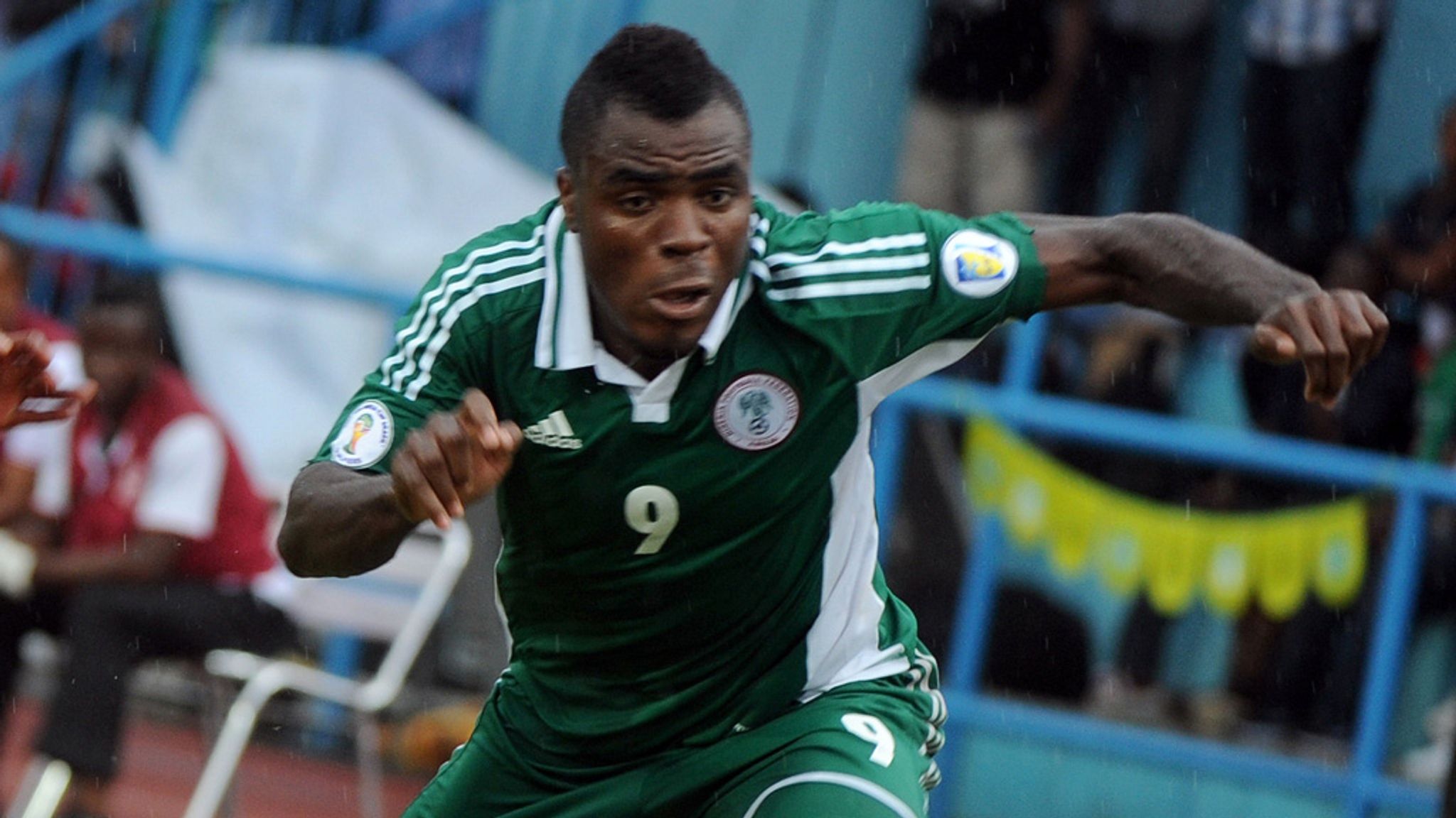 Emmanuel Emenike scored twice as Nigeria beat Ethiopia 2-1 in the first ...