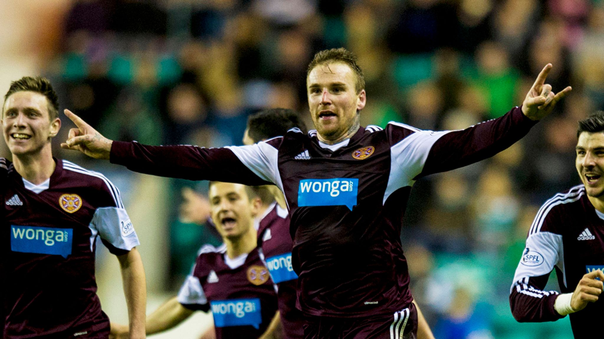 Scottish League Cup: Ryan Stevenson's goal gave Hearts a 1-0 win over ...