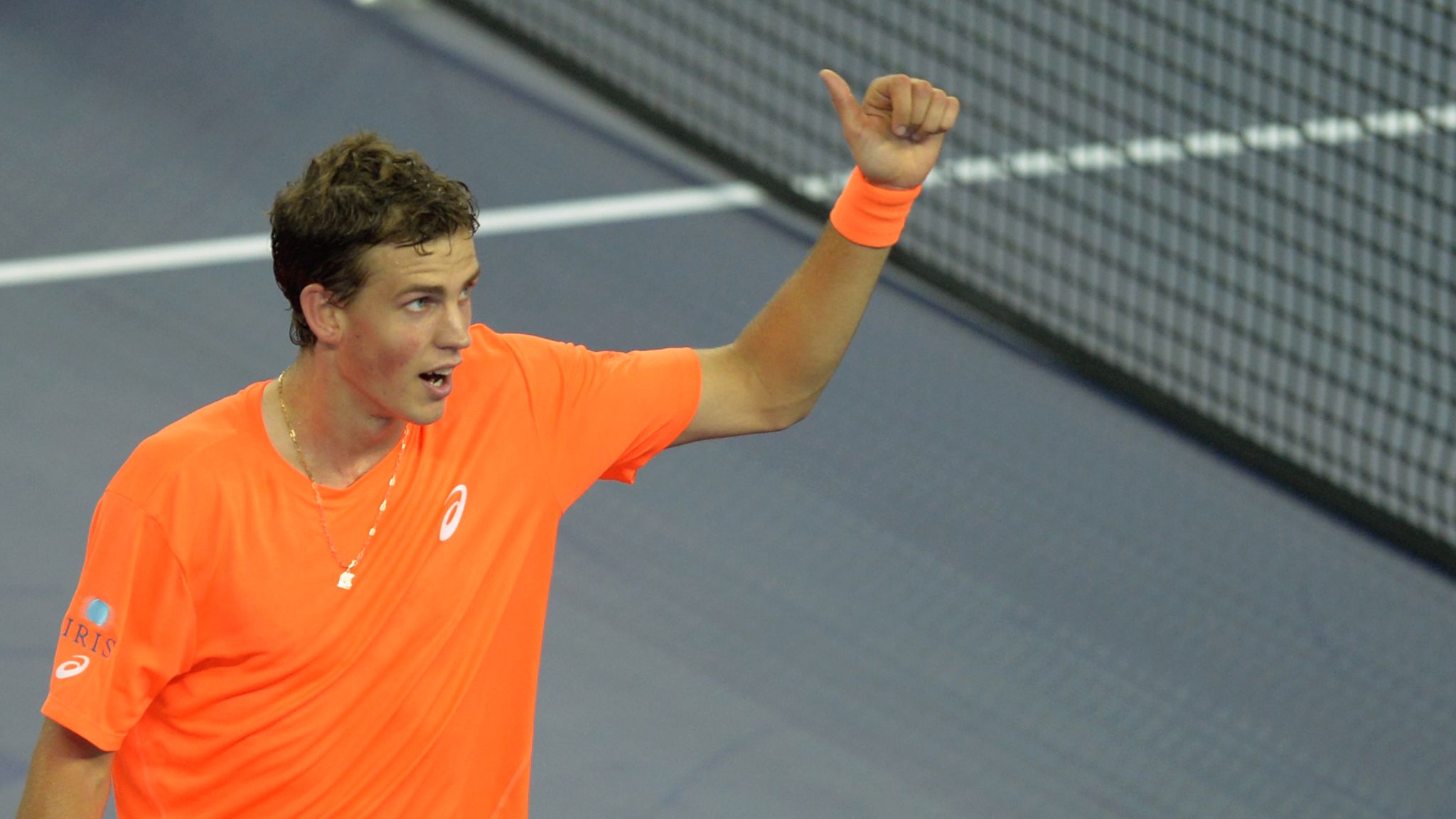 ATP Erste Bank Open: Vasek Pospisil defeats Australian veteran Lleyton ...