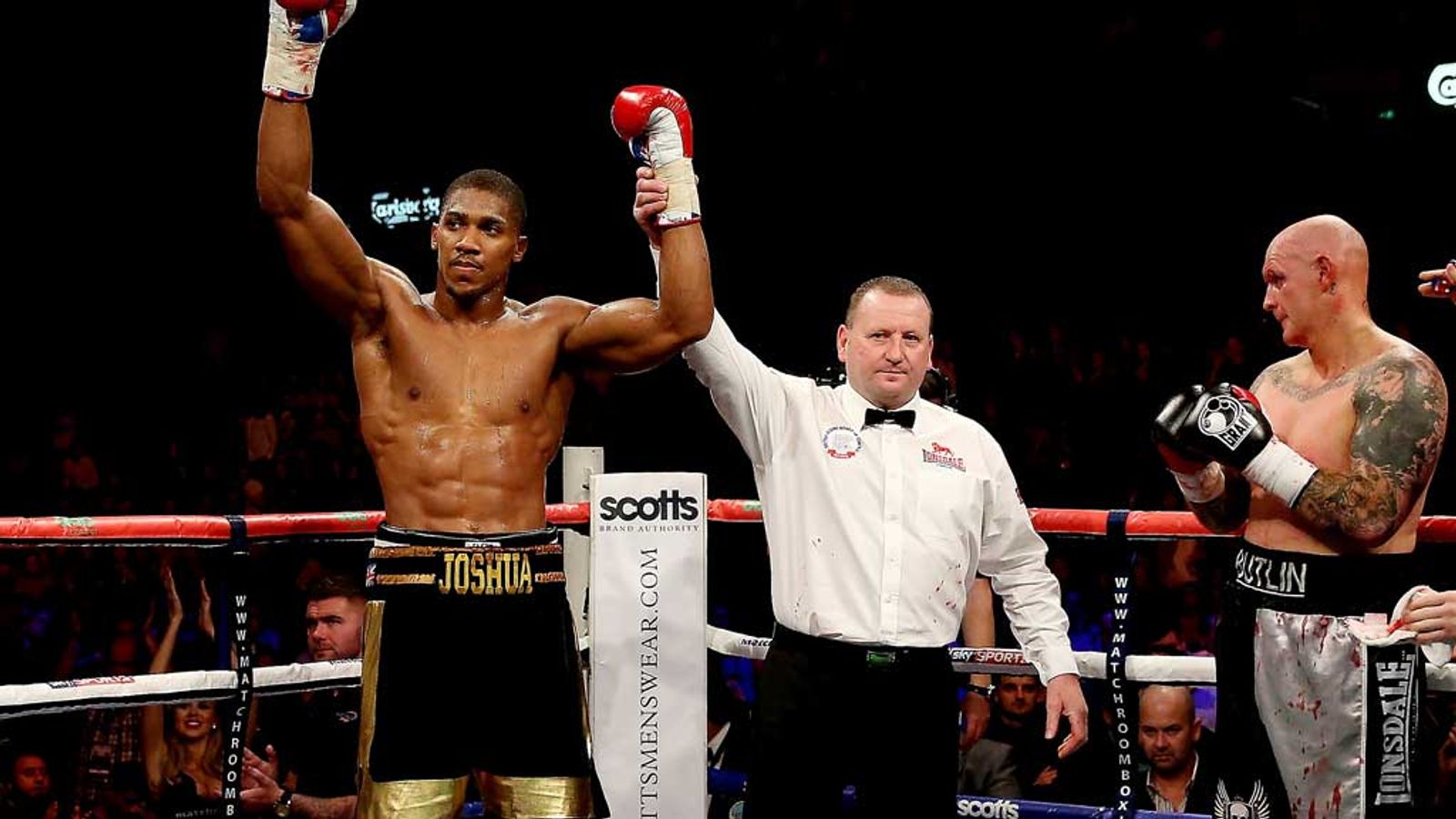 Anthony Joshua scheduled to face Dorian Darch at London's Excel Centre ...