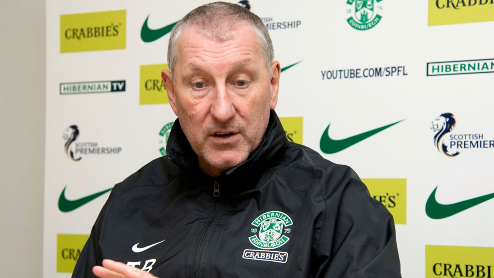 SPFL: Terry Butcher in Hibernian dugout in Paisley for first game in ...