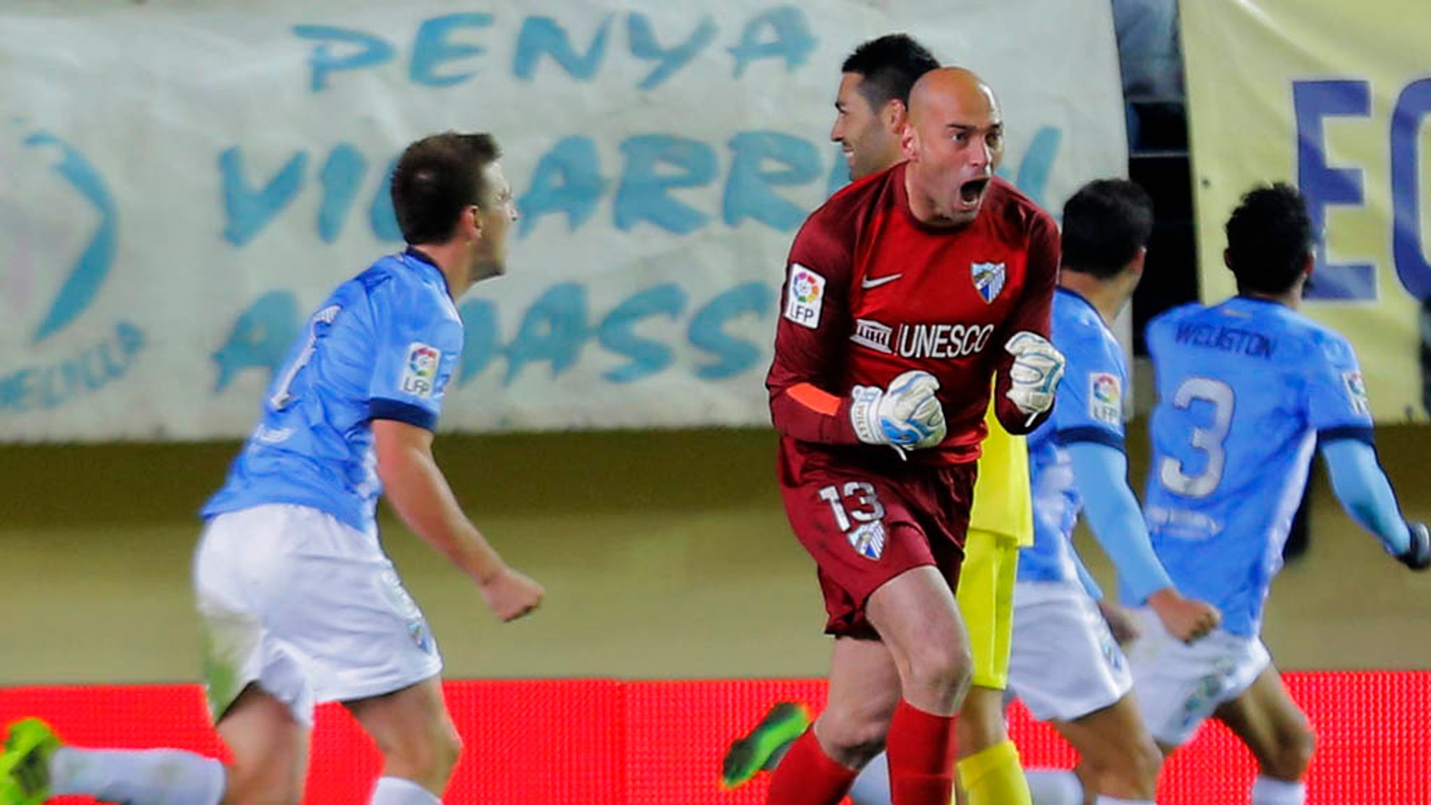 Transfer news: Malaga goalkeeper Willy Caballero hoping to stay in ...