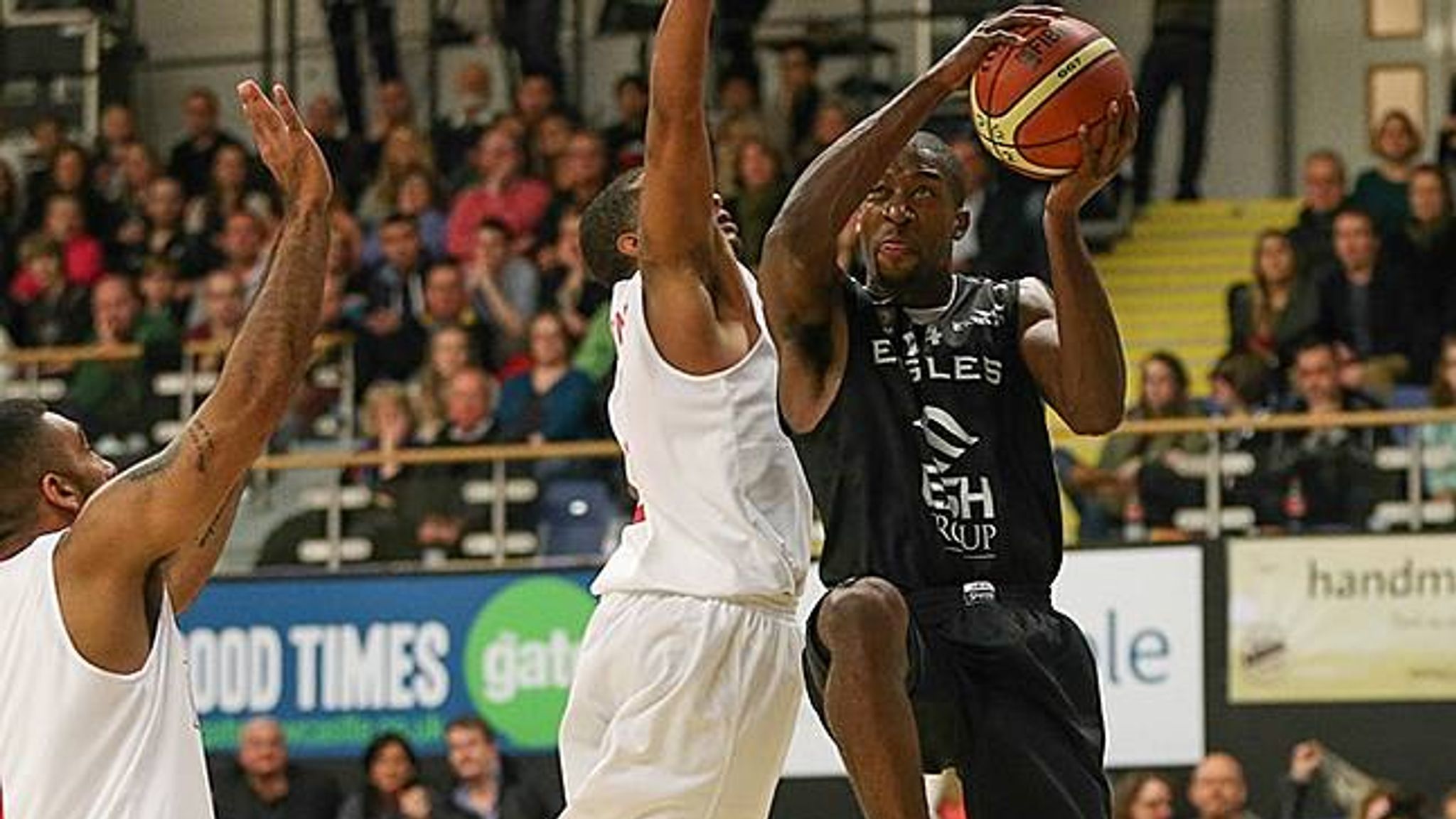 BBL: Newcastle Eagles defeat Leicester Riders by one point after close ...