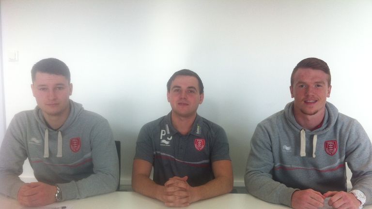 Super League: Macauley Hallett and Steven Holker sign professional Hull ...