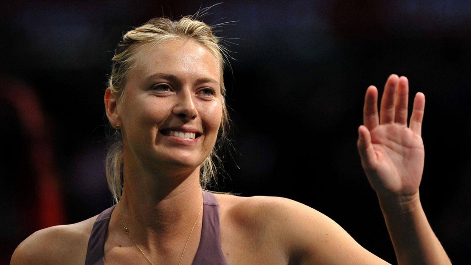 Maria Sharapova happy to be back on a tennis court | Tennis News | Sky ...
