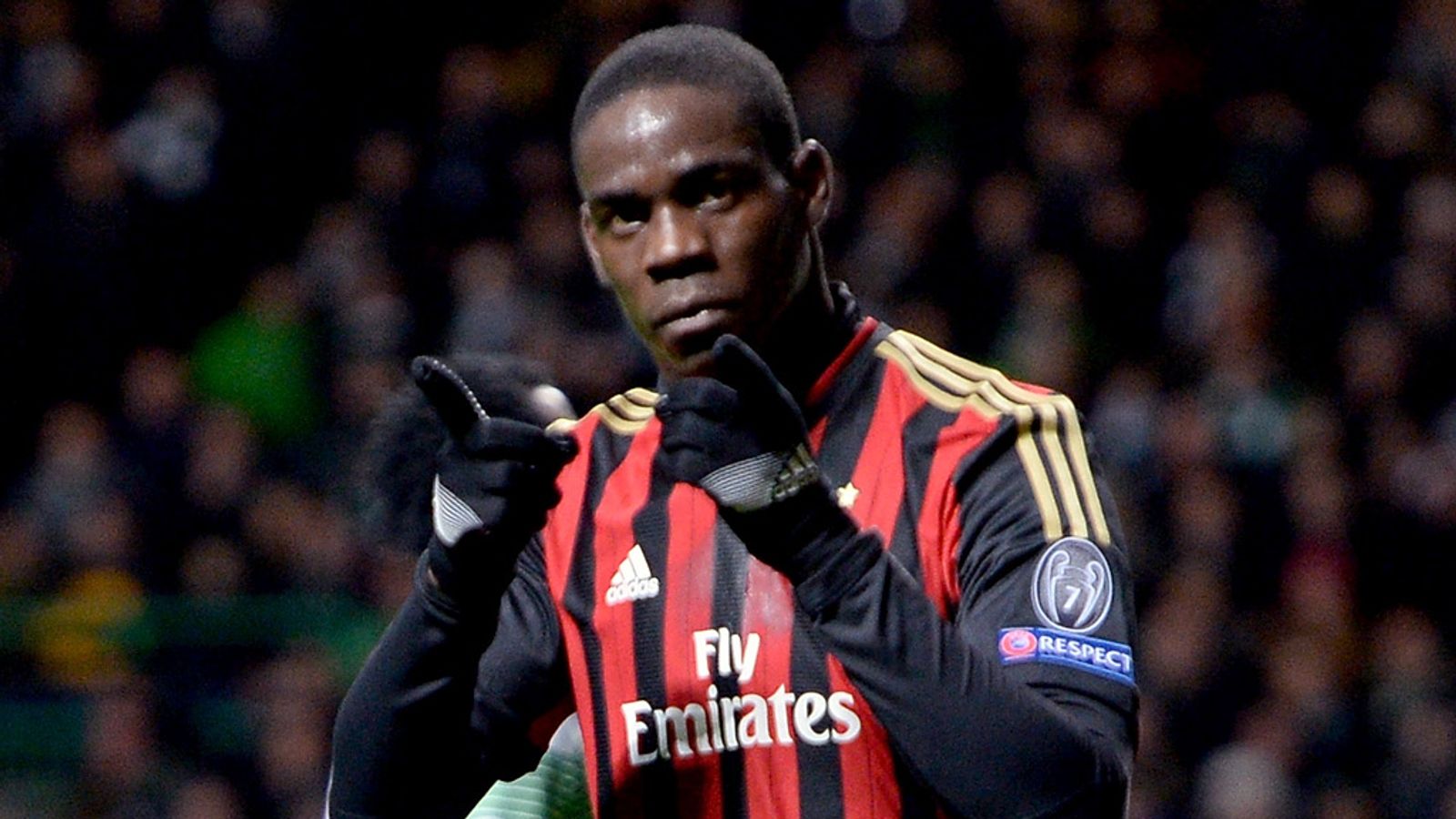 Serie A: AC Milan striker Mario Balotelli plays down bad boy reputation ...