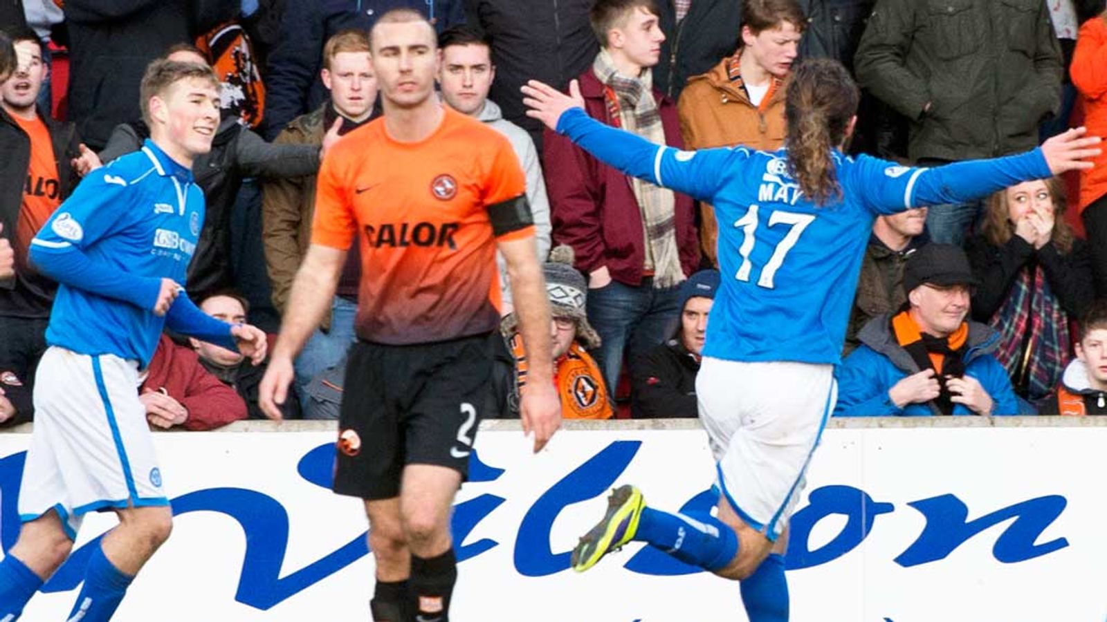 Scottish Premiership: St Johnstone beat Dundee United 3-0 with a Stevie ...
