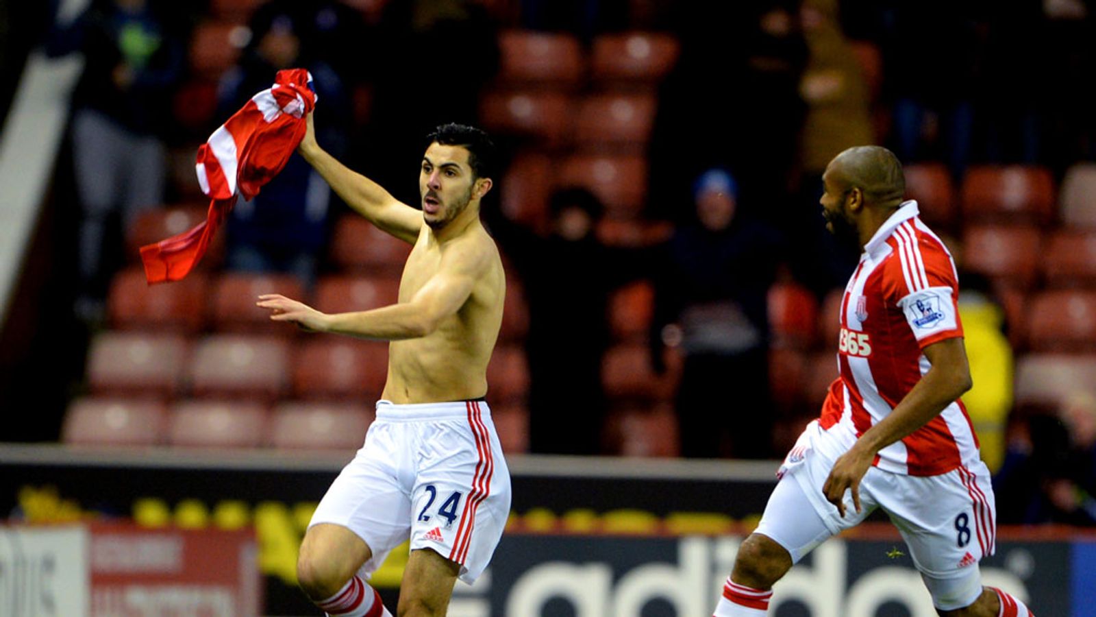 Premier League: Sub Oussama Assaidi hits superb winner as Stoke beat ...