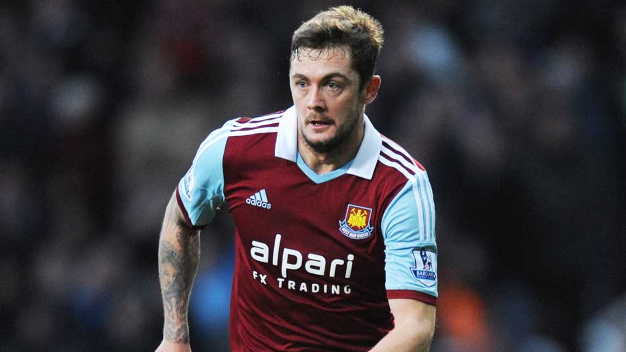 West Ham defender George McCartney is relieved to be back in action ...