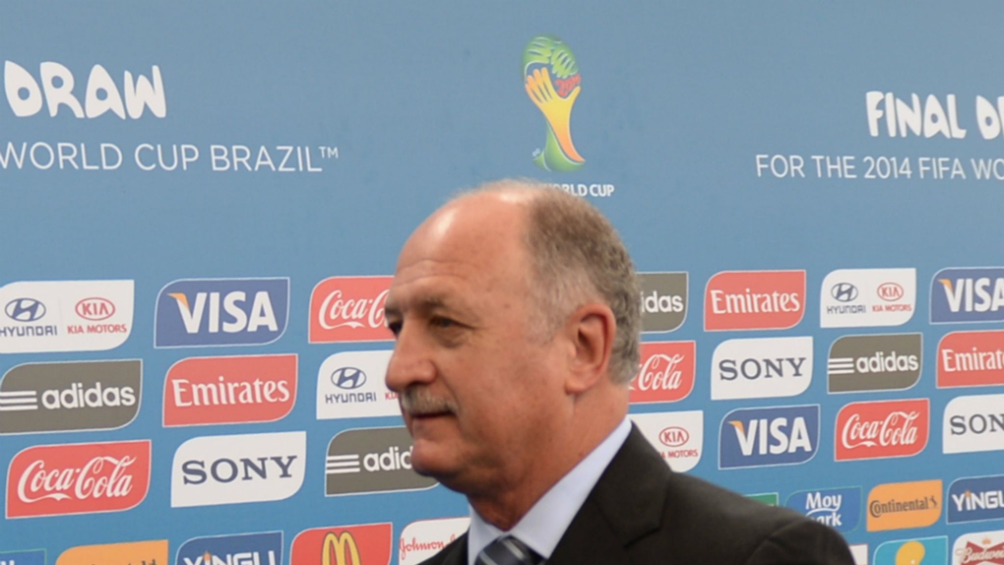 World Cup: Brazil coach Luiz Felipe Scolari has decided on 21 players ...