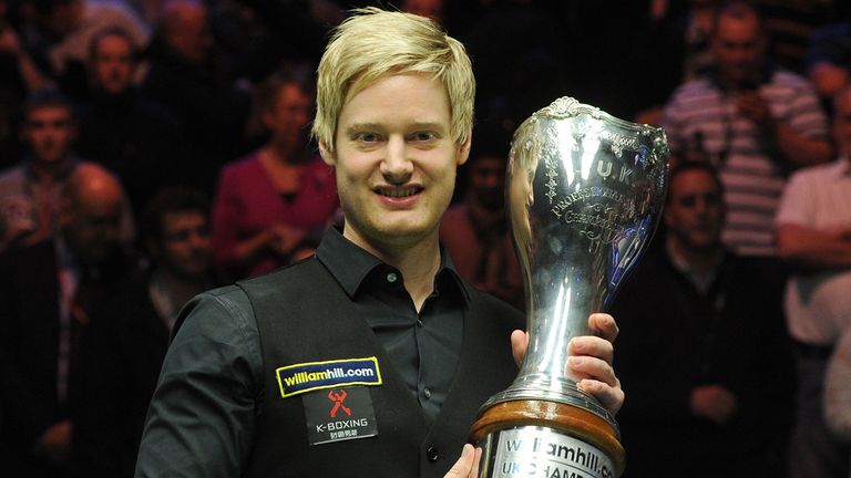 Neil Robertson: UK Championship win seals 'special' Triple Crown ...