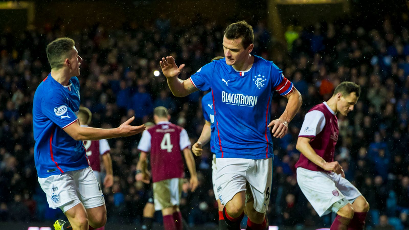 SPFL: A late penalty by Lee McCulloch earns Rangers a 3-2 home victory ...