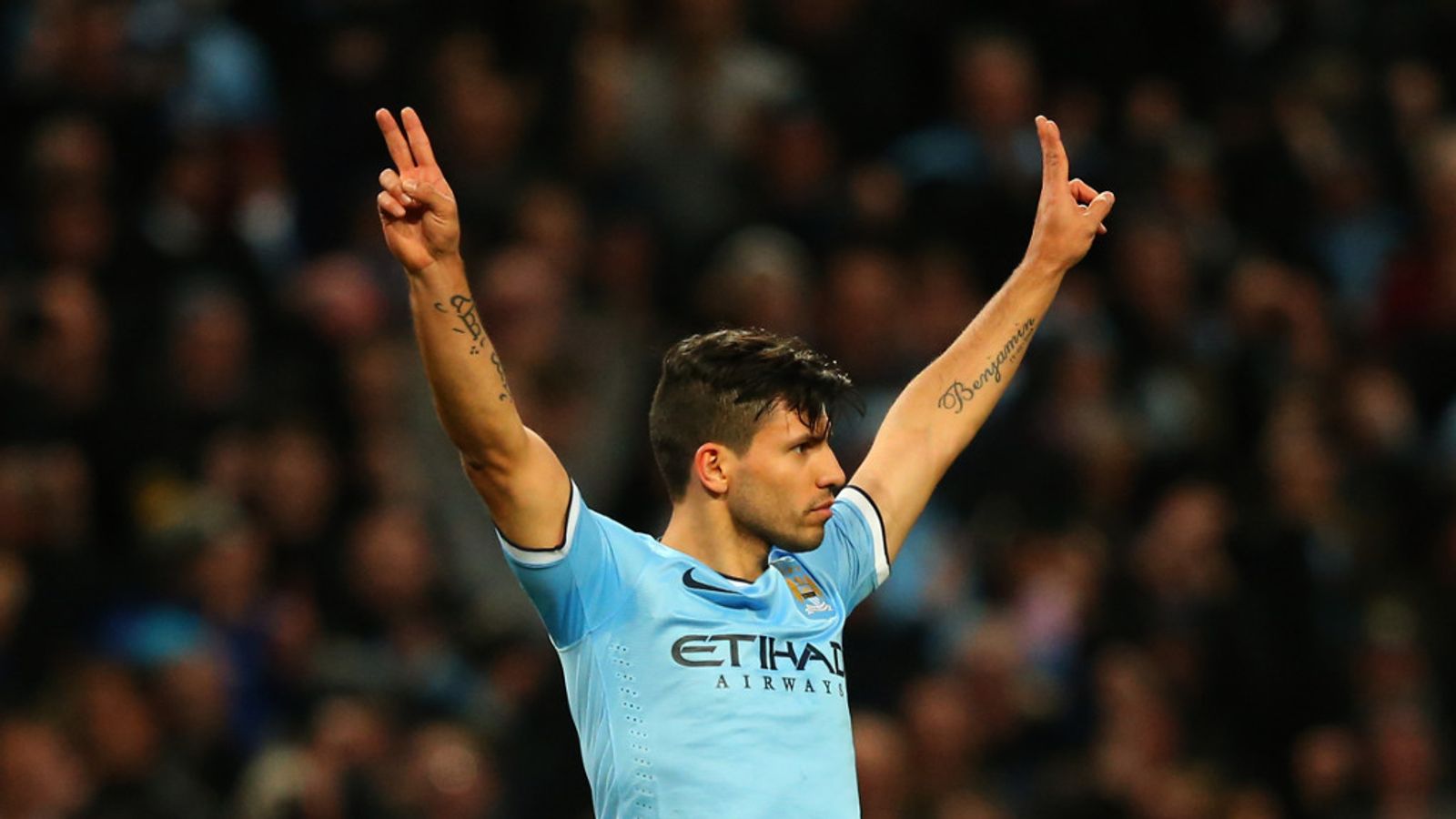 Premier League: Man City's Pablo Zabaleta hails Sergio Aguero ...