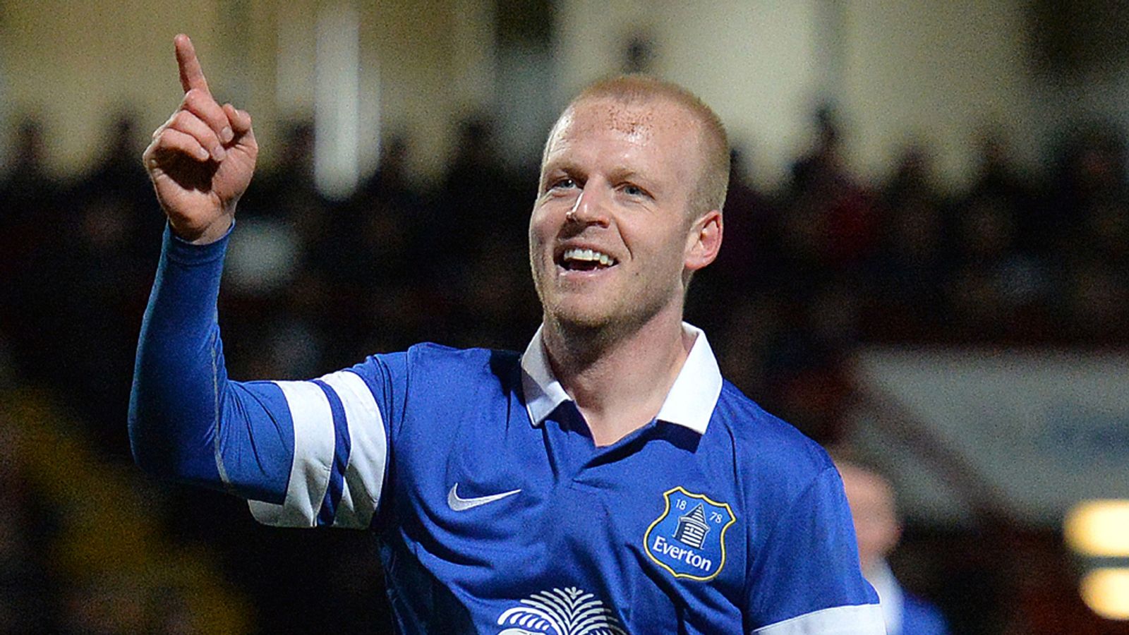 Everton midfielder Steven Naismith was surprised to score in 2-1 win ...