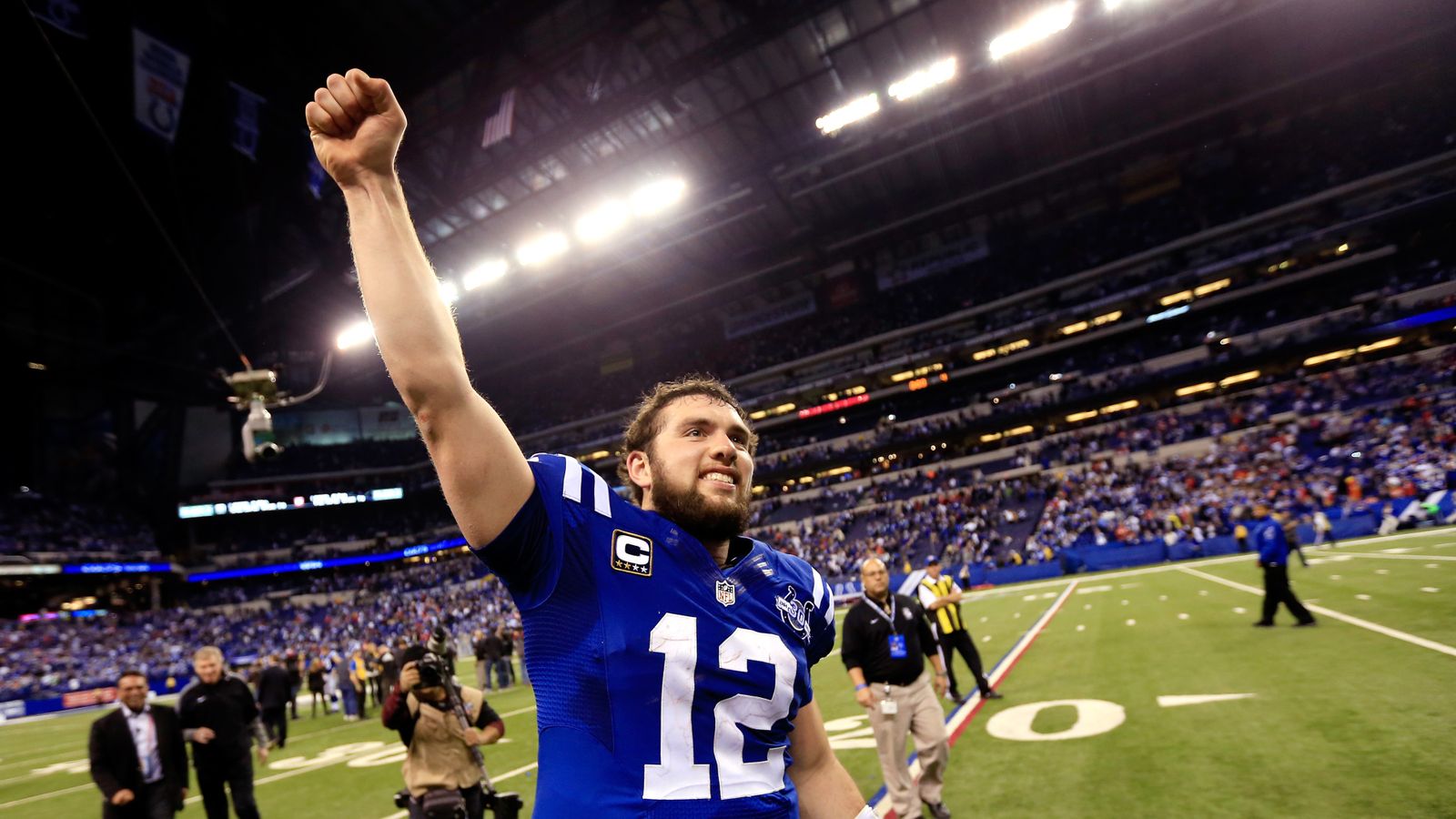 Andrew Luck Masterclass: Colts star explains reads, pocket awareness ...