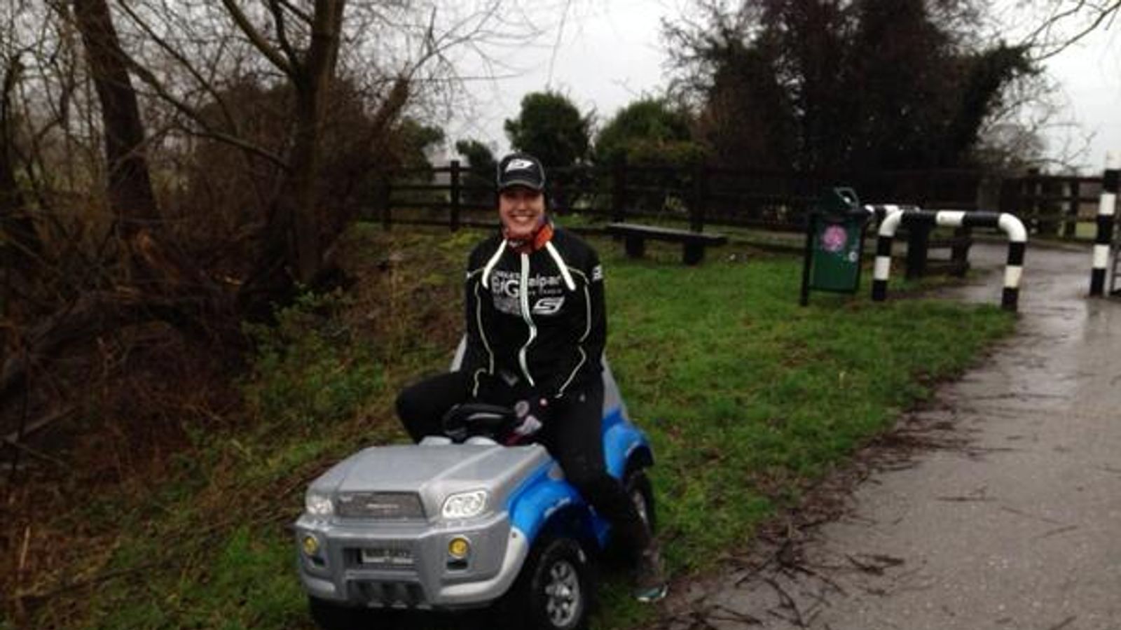 Charlie Webster's Challenge Day 1: Rain and mud in Burton and Derby ...