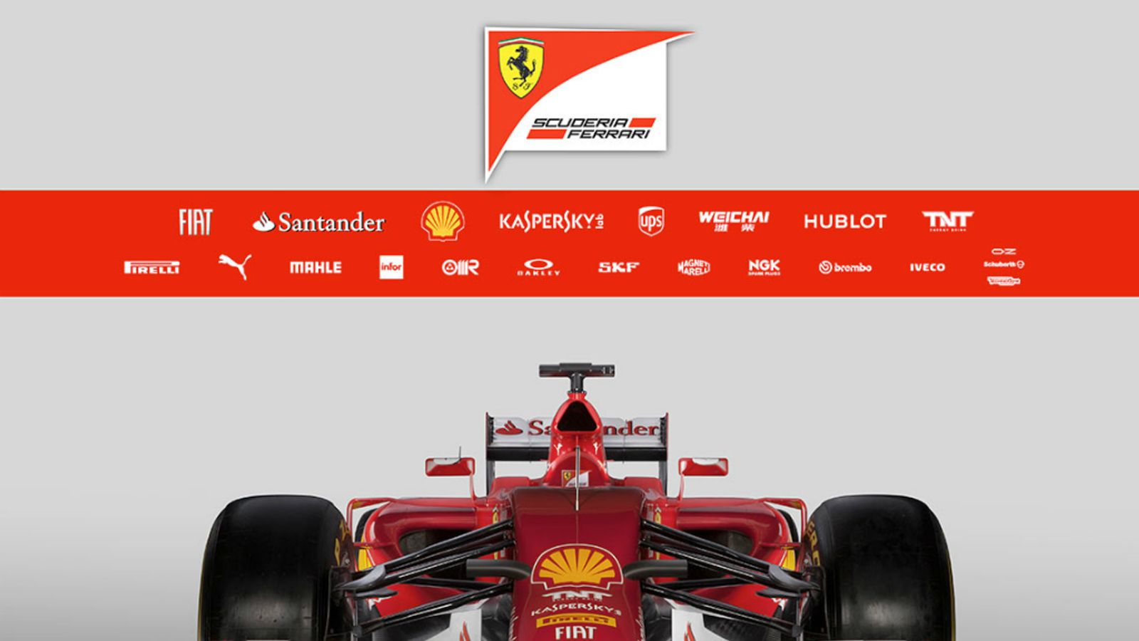 Ferrari revealed their latest F1 car, the F14 T, at their Maranello ...