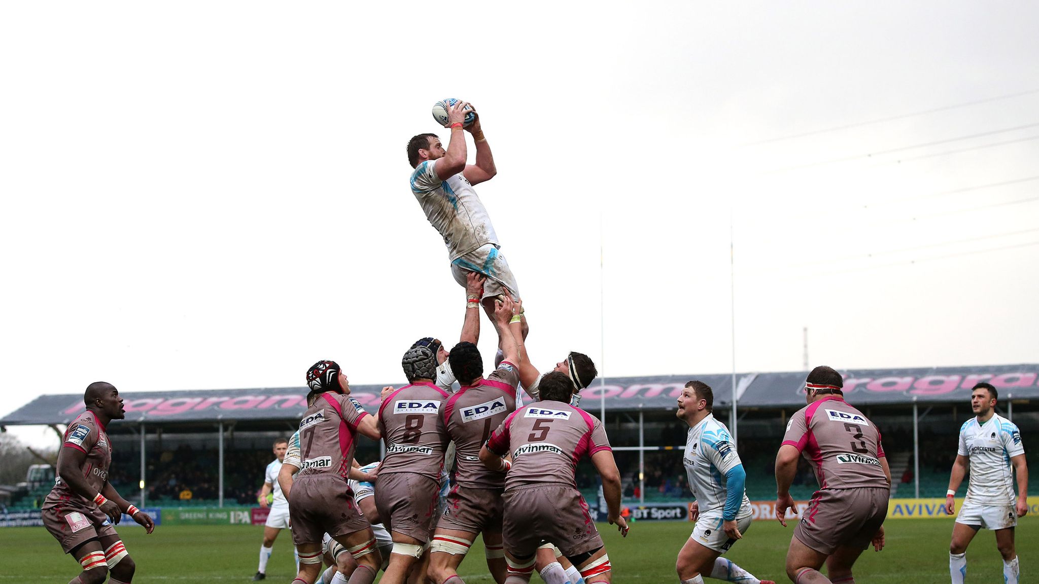 Amlin Challenge Cup: Worcester Warriors boosted by win over Oyonnax ...