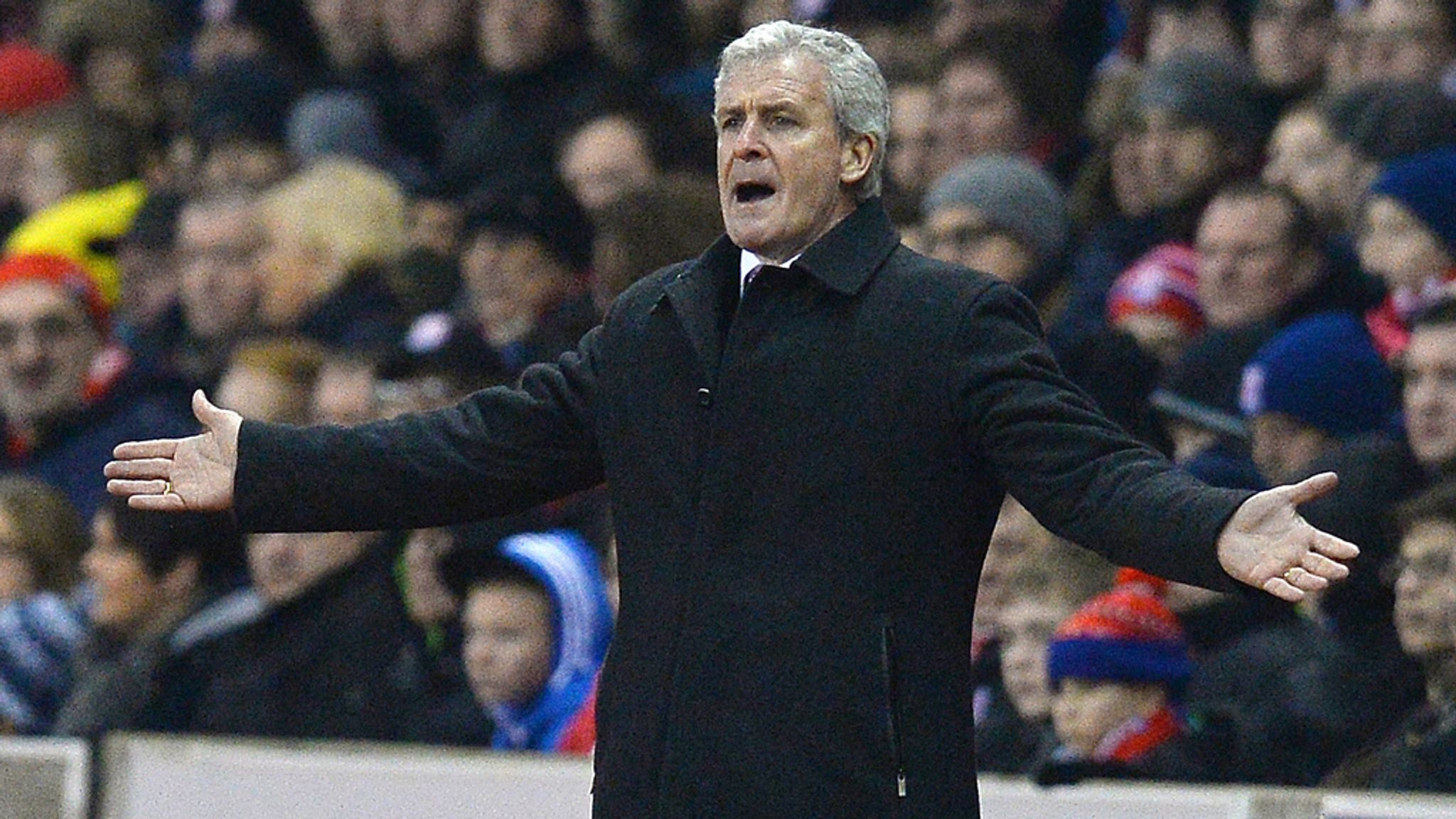 Stoke manager Mark Hughes is struggling to sign players | Football News ...