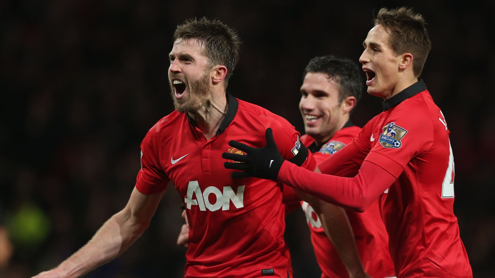 Champions League quarter-finals: Manchester United's Ashley Young and ...