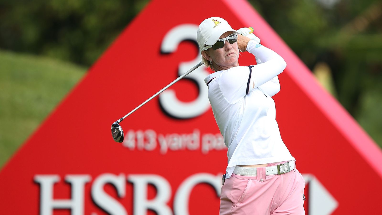 HSBC Women's Champions: Karrie Webb leads Angela Stanford by two shots ...
