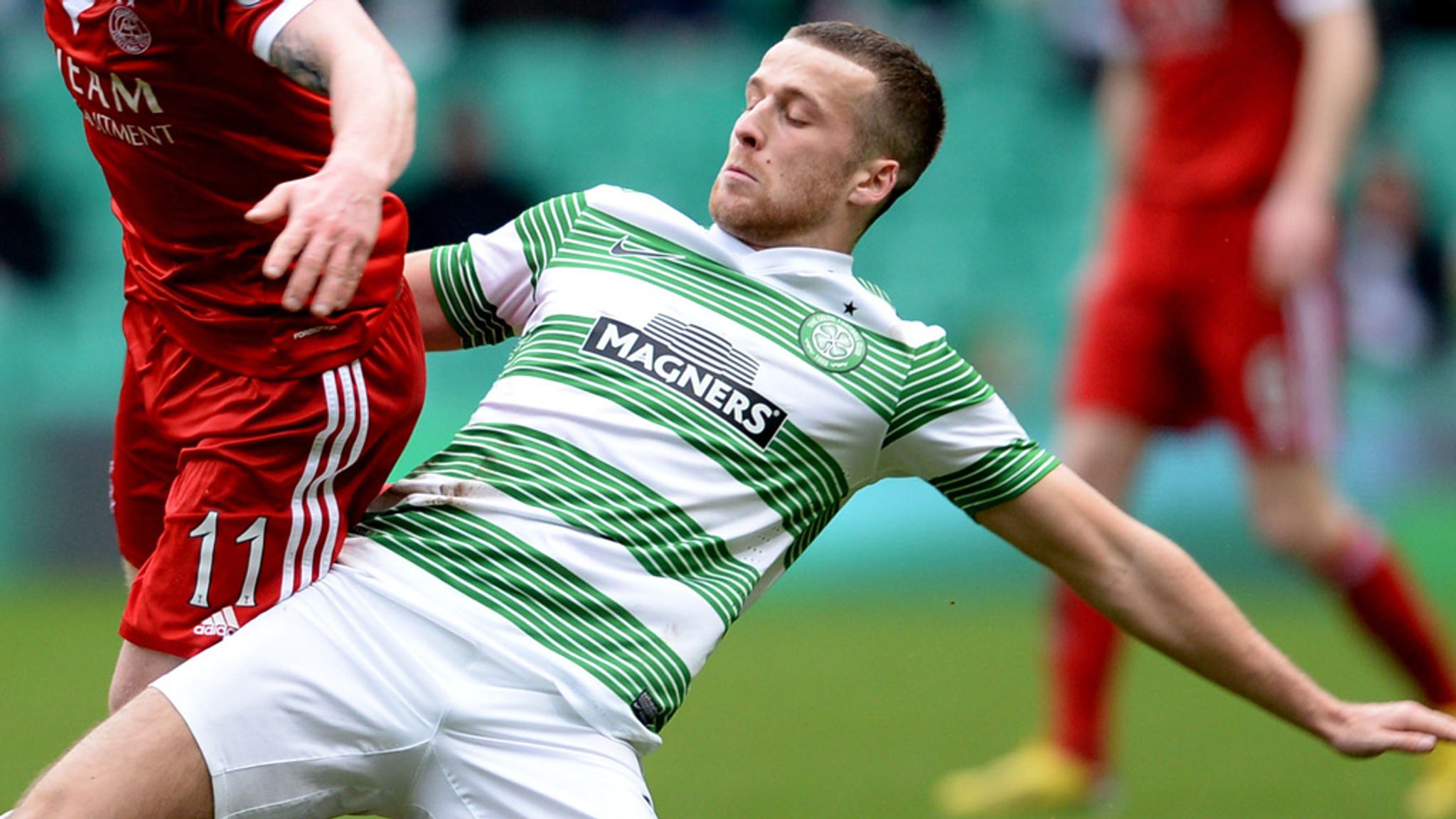 SPFL: Celtic full-back Adam Matthews happy to be back playing for ...