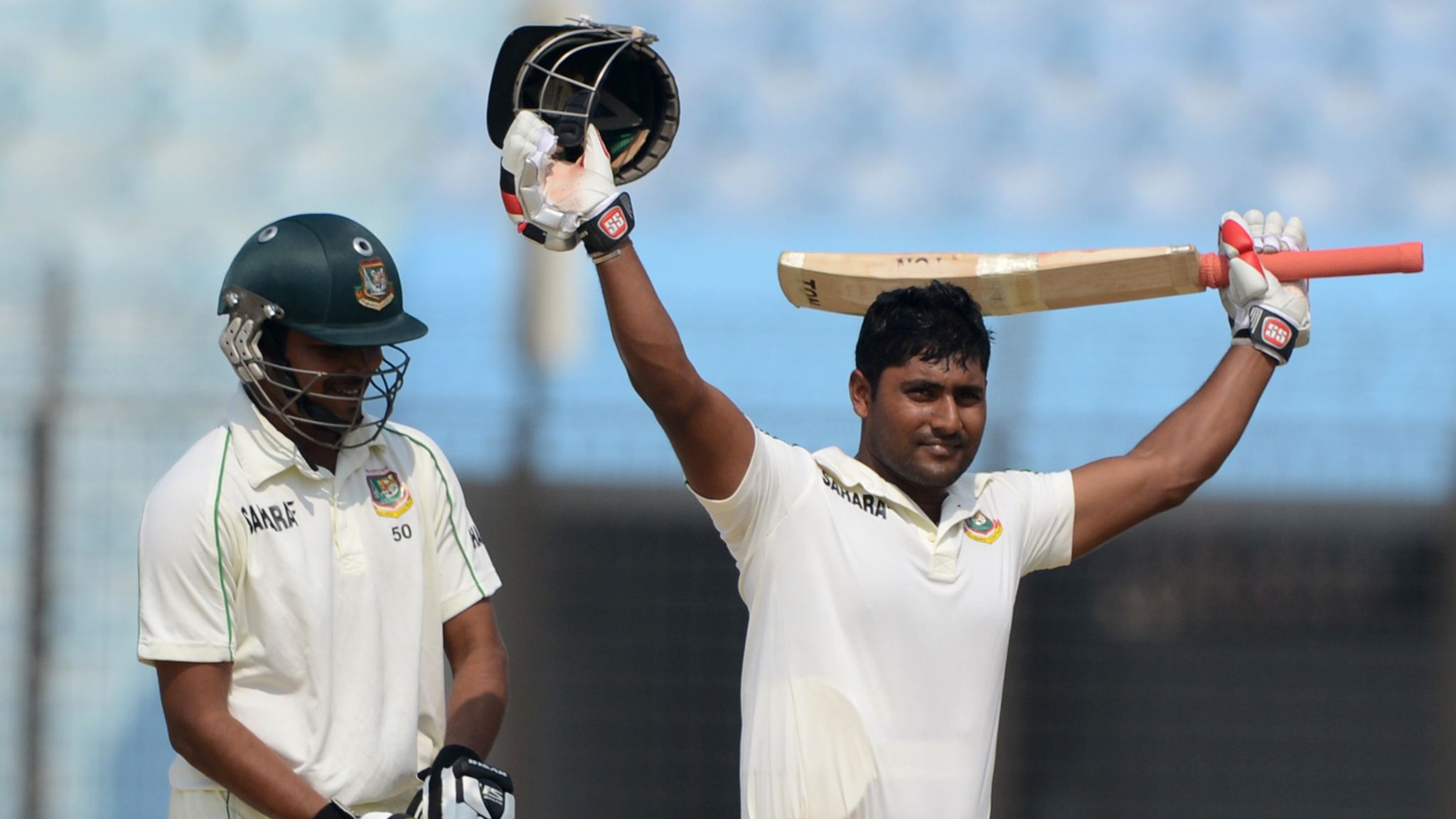 Bangladesh duo Imrul Kayes and Shamsur Rahman hit maiden Test tons ...
