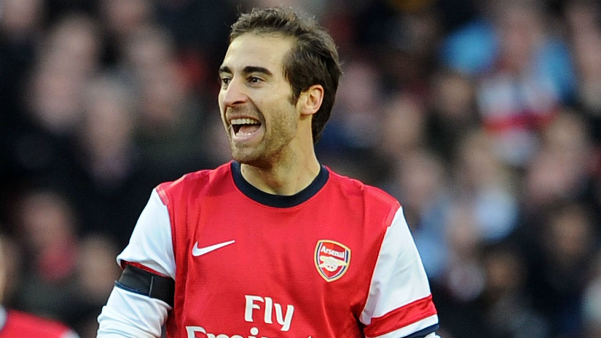 Arsenal midfielder Mathieu Flamini's eyes are firmly on silverware this ...