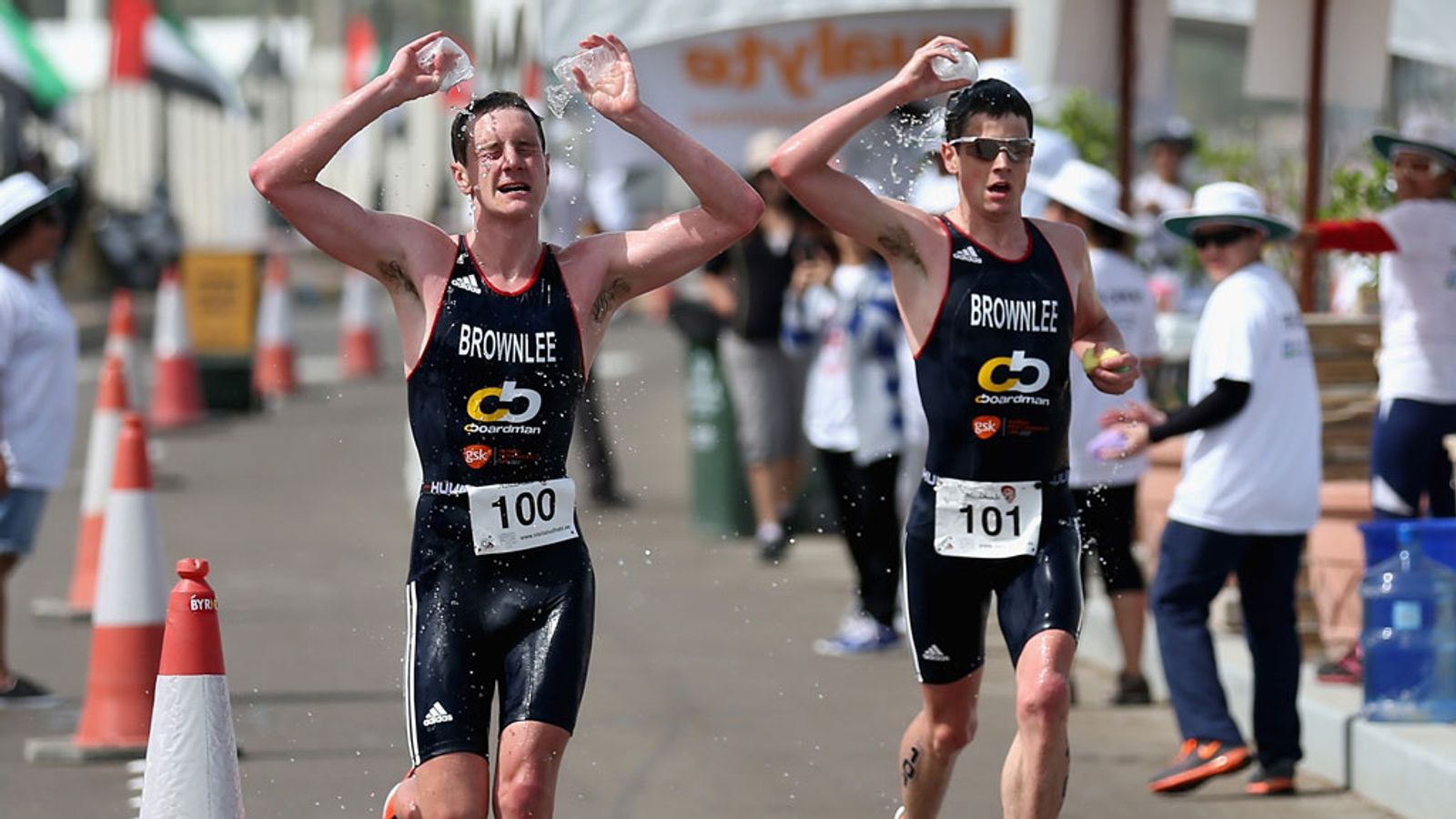 Brownlee brothers win Abu Dhabi Triathlon | Sky Sports Brownlee brothers win Abu Dhabi Triathlon | Sky Sports