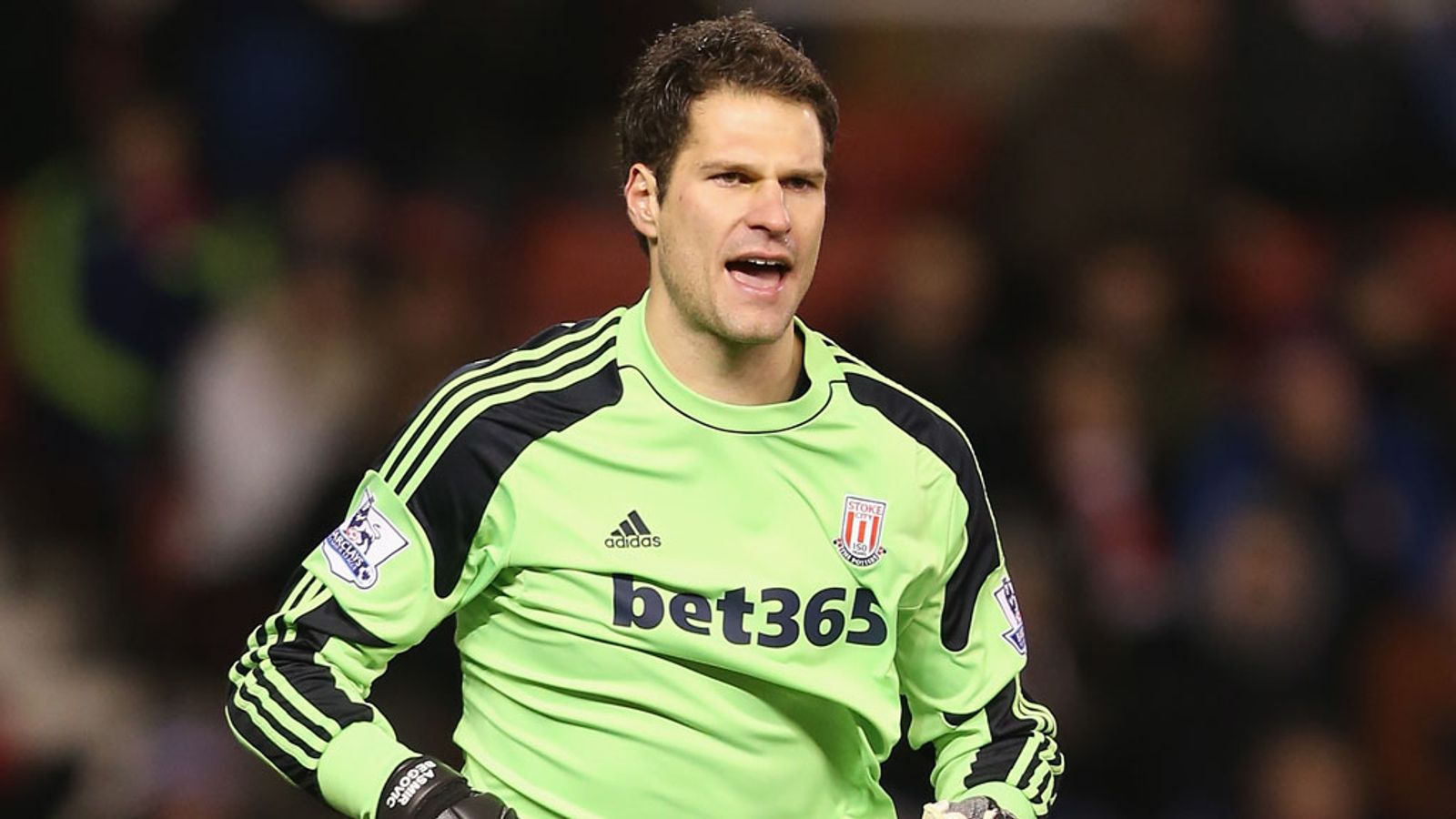 Transfer news: Asmir Begovic sees his immediate future at Stoke City ...