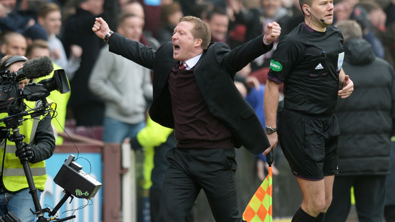 Scottish football: Hearts boss Gary Locke praises team after draw with ...