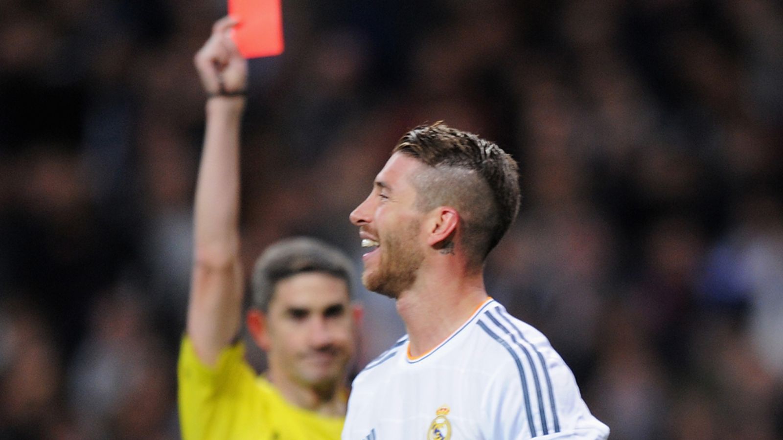 Real Madrid captain Sergio Ramos sent off for 18th time | Football News ...