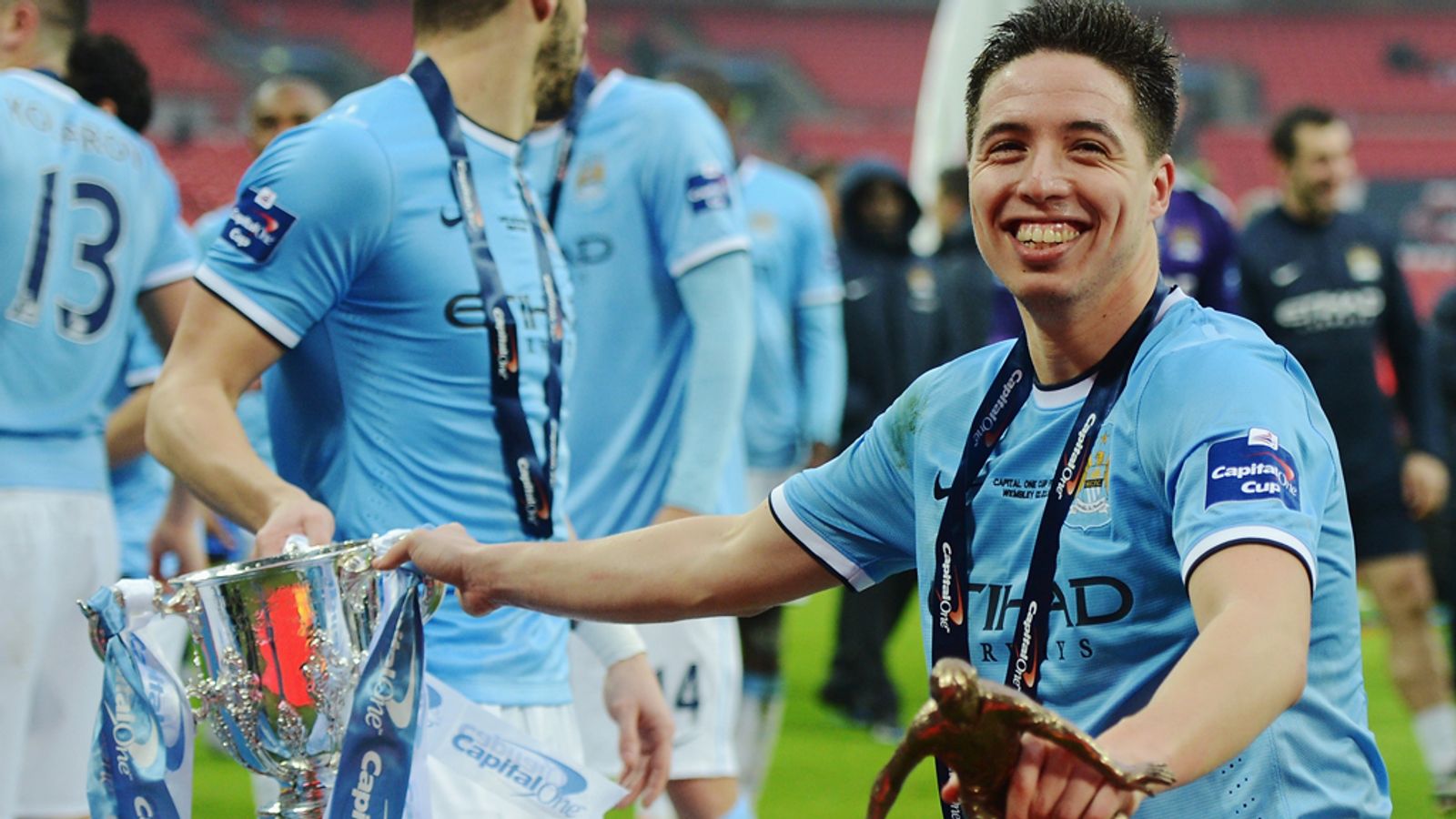 Manchester City midfielder Samir Nasri keen to make France's World Cup ...