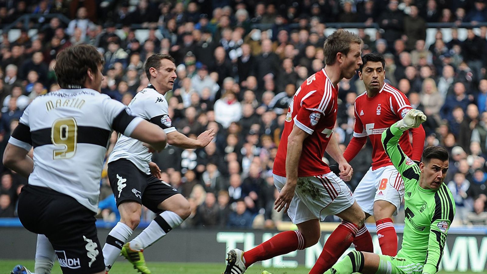 Derby 5 - 0 N Forest - Match Report & Highlights