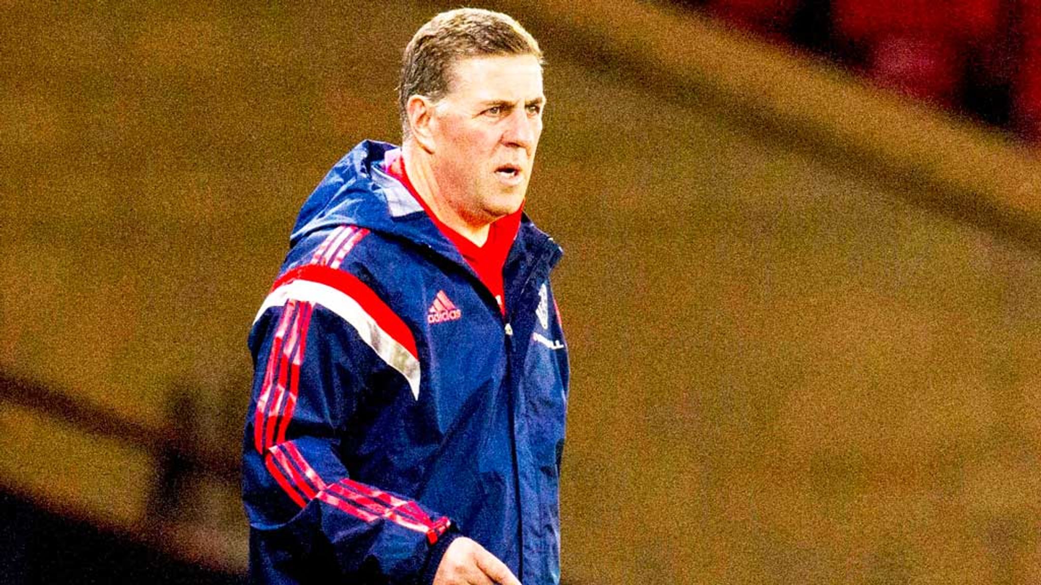 Mark McGhee is happy with the competition among Scotland's strikers ...