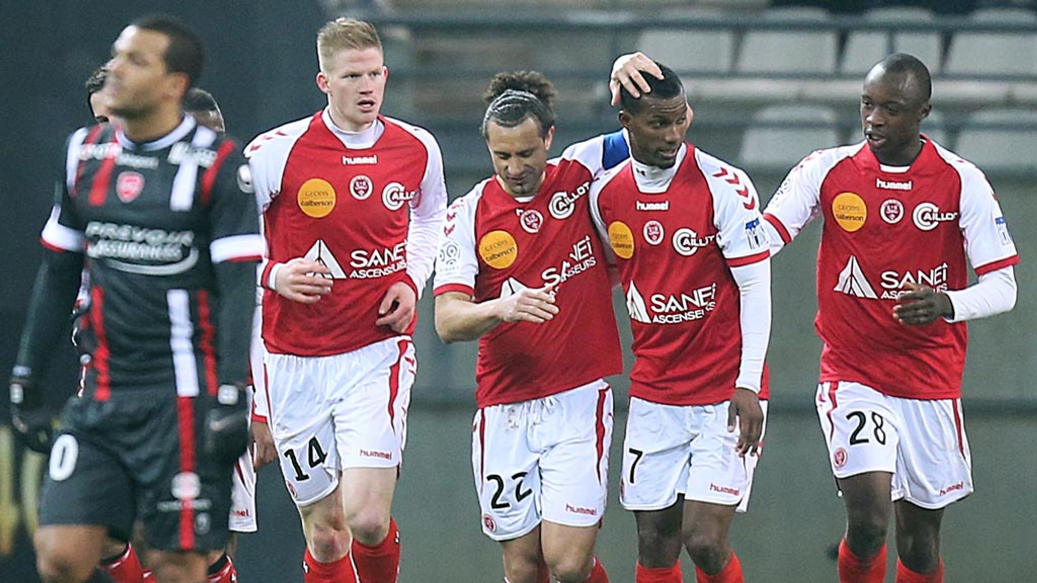 Reims continue top-four push | Football News | Sky Sports